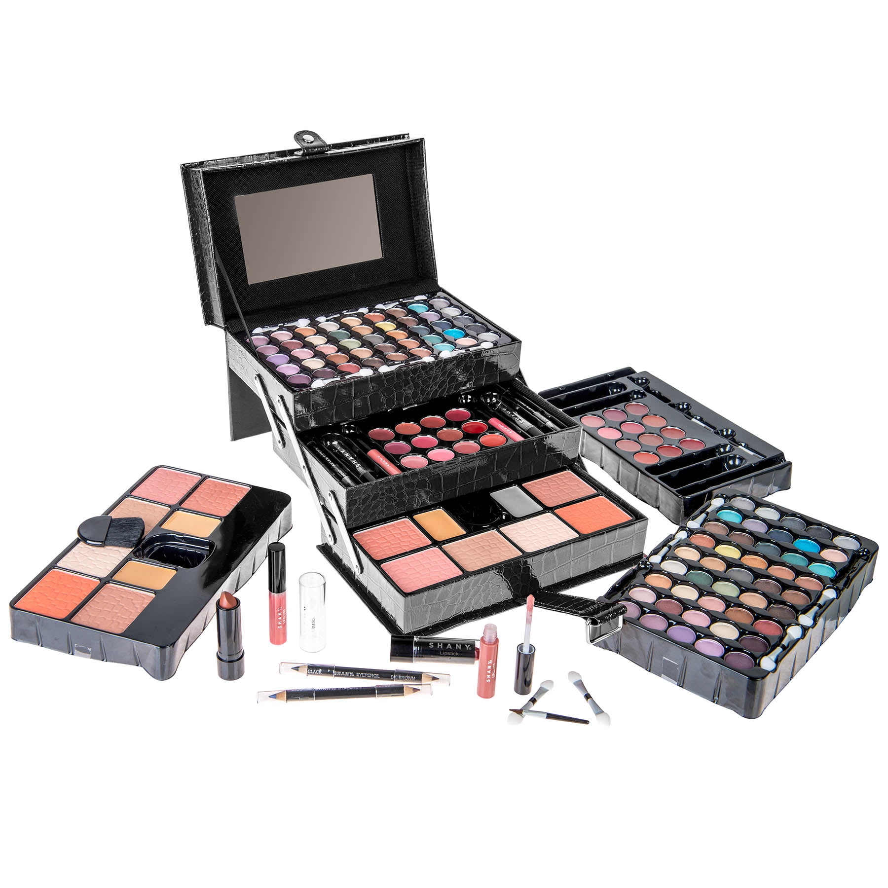 SHANY All In One Makeup Set, Eyeshadow, Blushes, Face Powder, Lipstick ...
