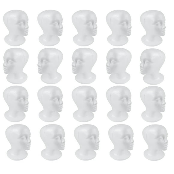 Styrofoam Mannequin Heads