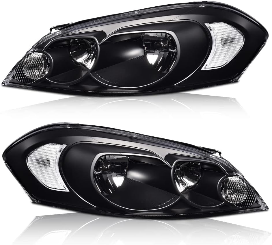 SHAORONG Headlights, Compatible with 2006 2007 2008 2009 2010 2011 2012 ...
