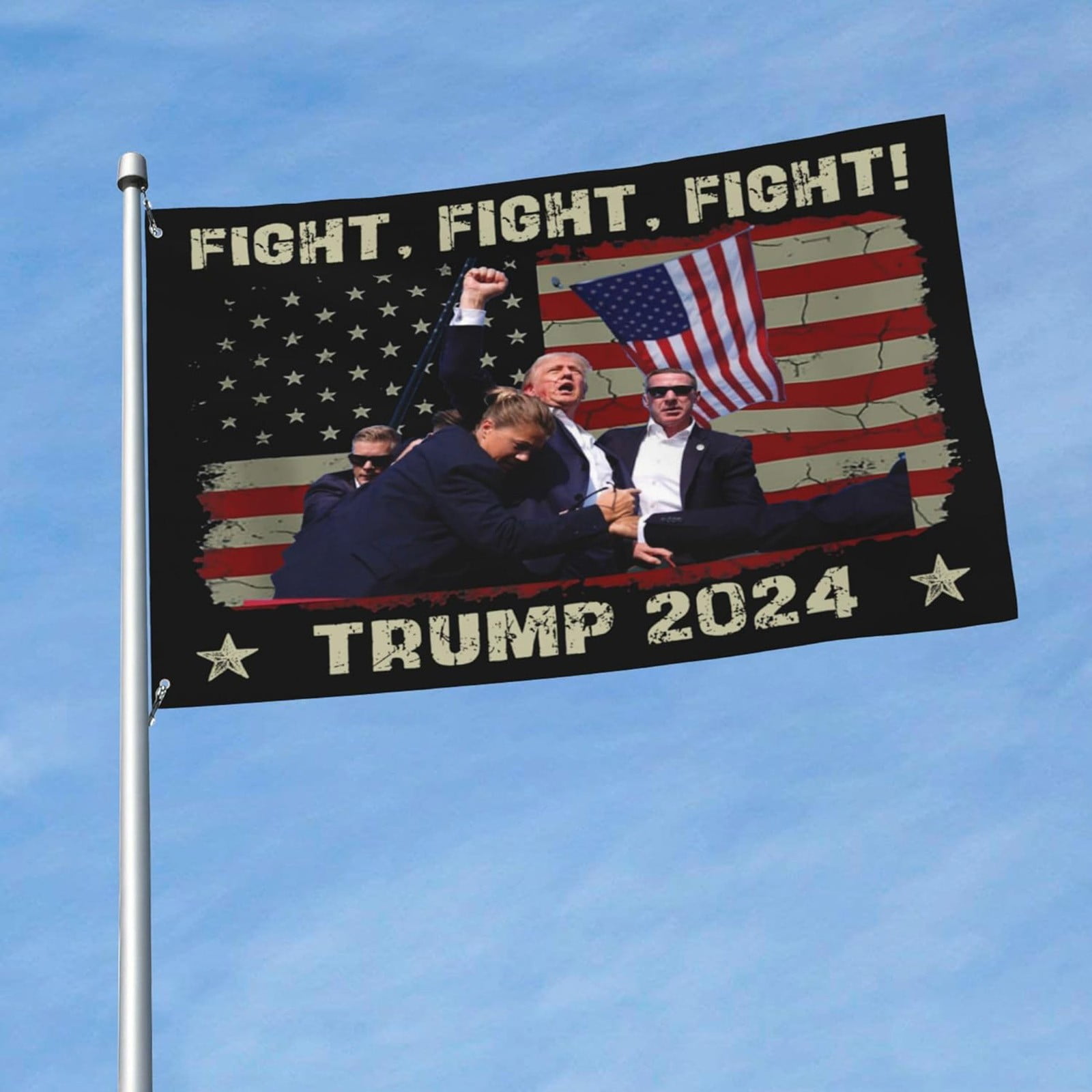 SHAOTELLME Shooting Flags 2024 Flags DoubleSided Outdoor Flag Tapestry For Indoor Outdoor ...