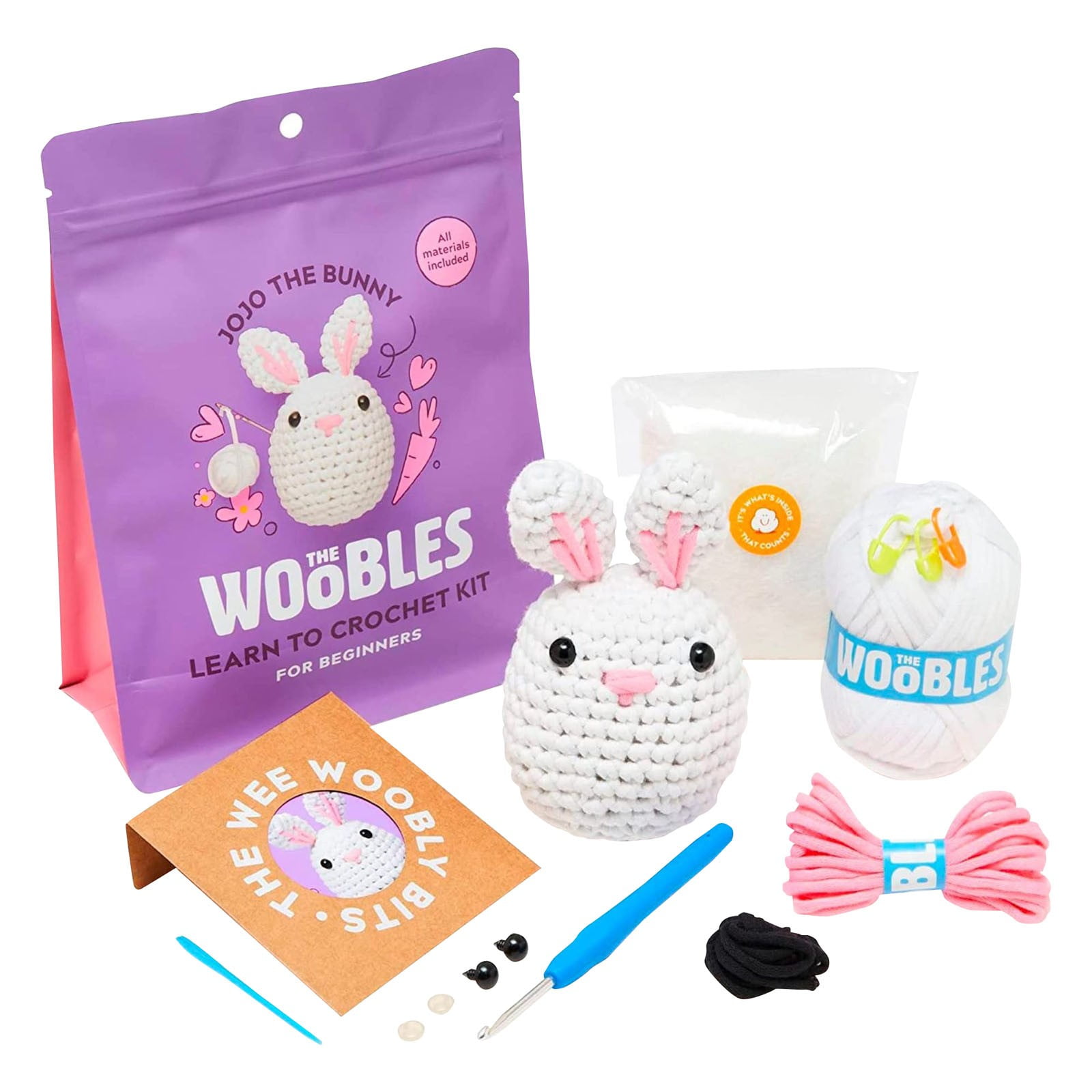 SHAOTELLME The Woobles Crochet Kit With Easy Peasy Yarn As Seen On Tank ...
