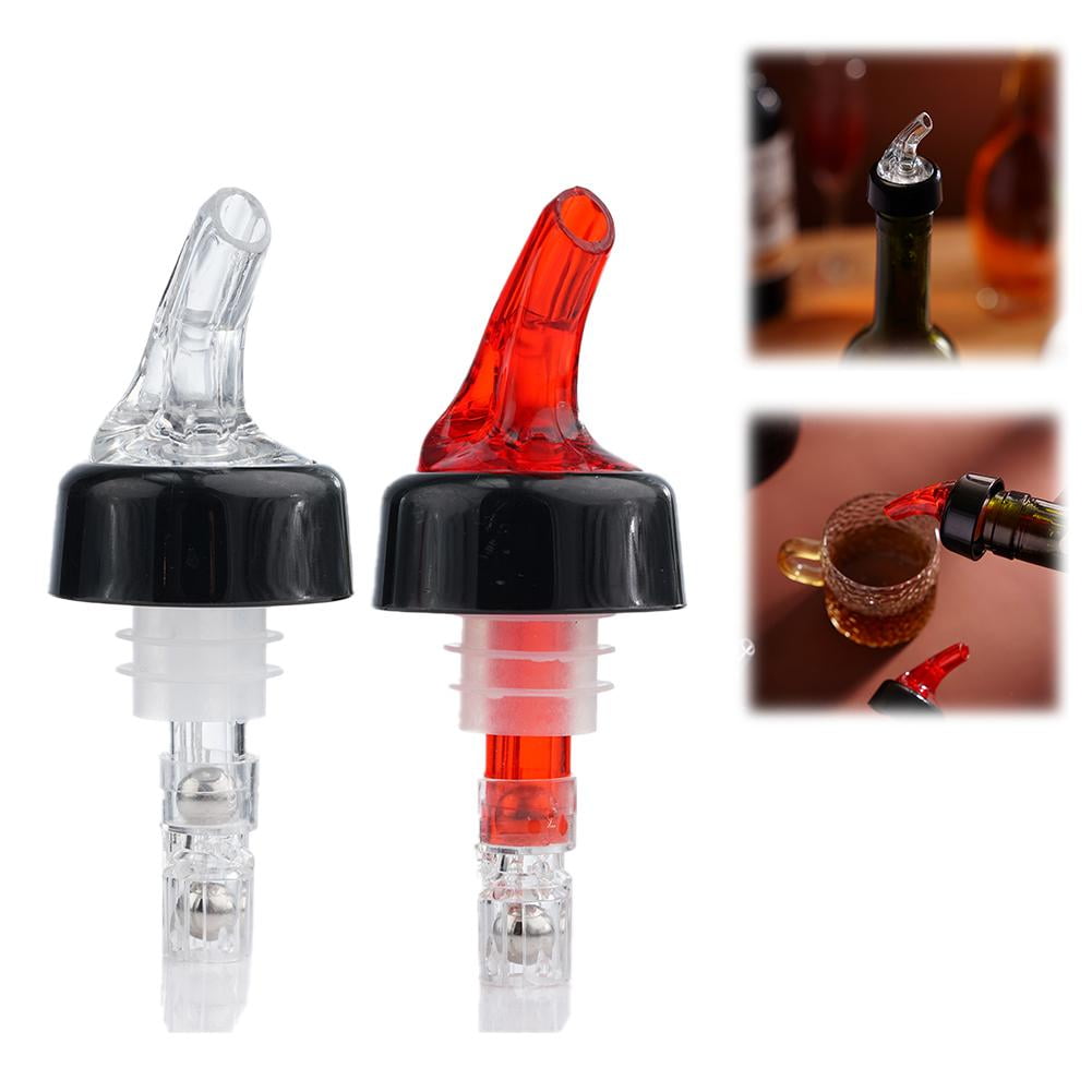 SHAPERME 10-60ml Shot Pourer Bottle Barware Nip Measure Wine Liquor ...