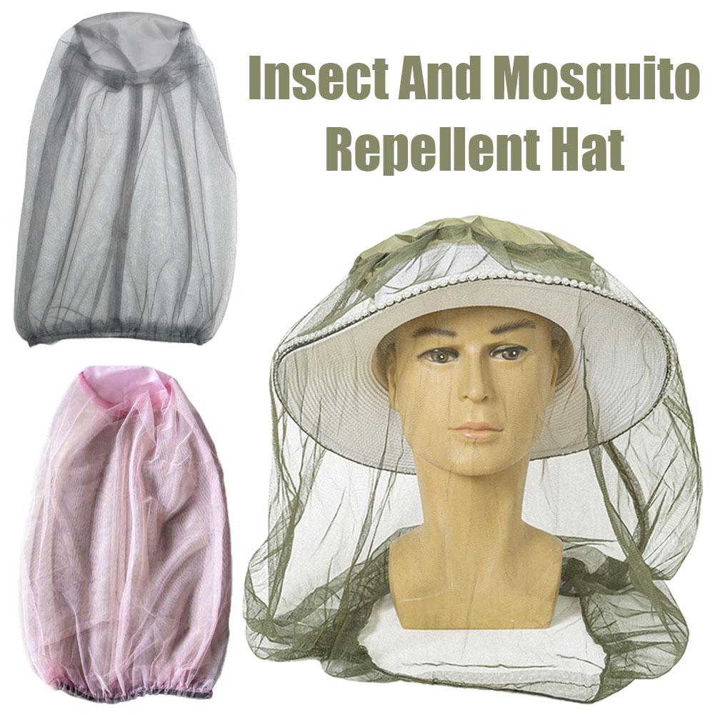 SHAPERME Anti-Mosquito Bug Bee Insect Head Net Hats Sun Protection ...