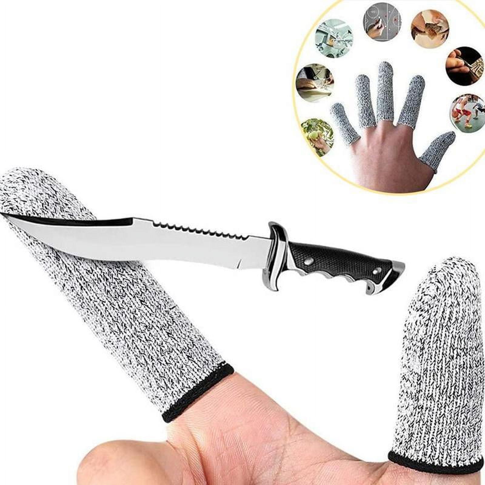 SHAPERME Anti-cut Finger Cots Kitchen Garden Carving Cut Resistance ...