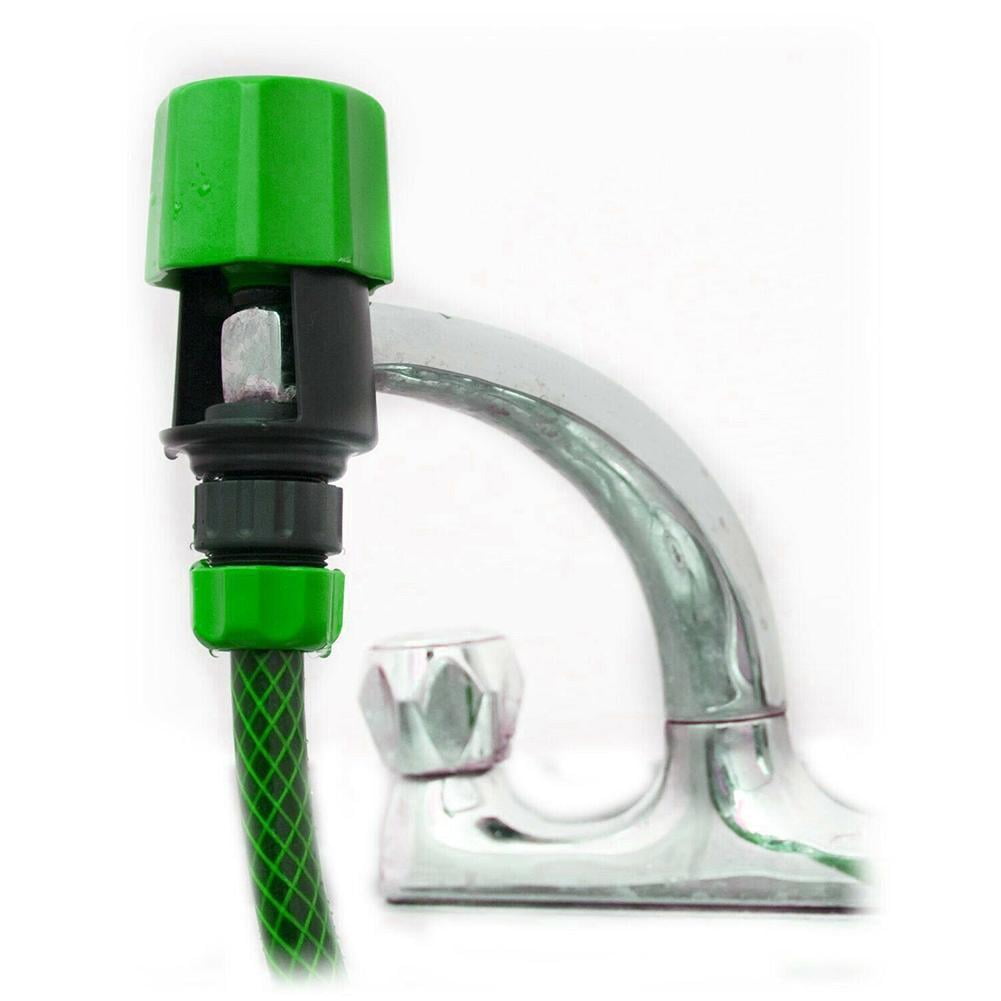 SHAPERME Kitchen Garden Hose Pipe Connector Rounds Square Mixer Taps ...