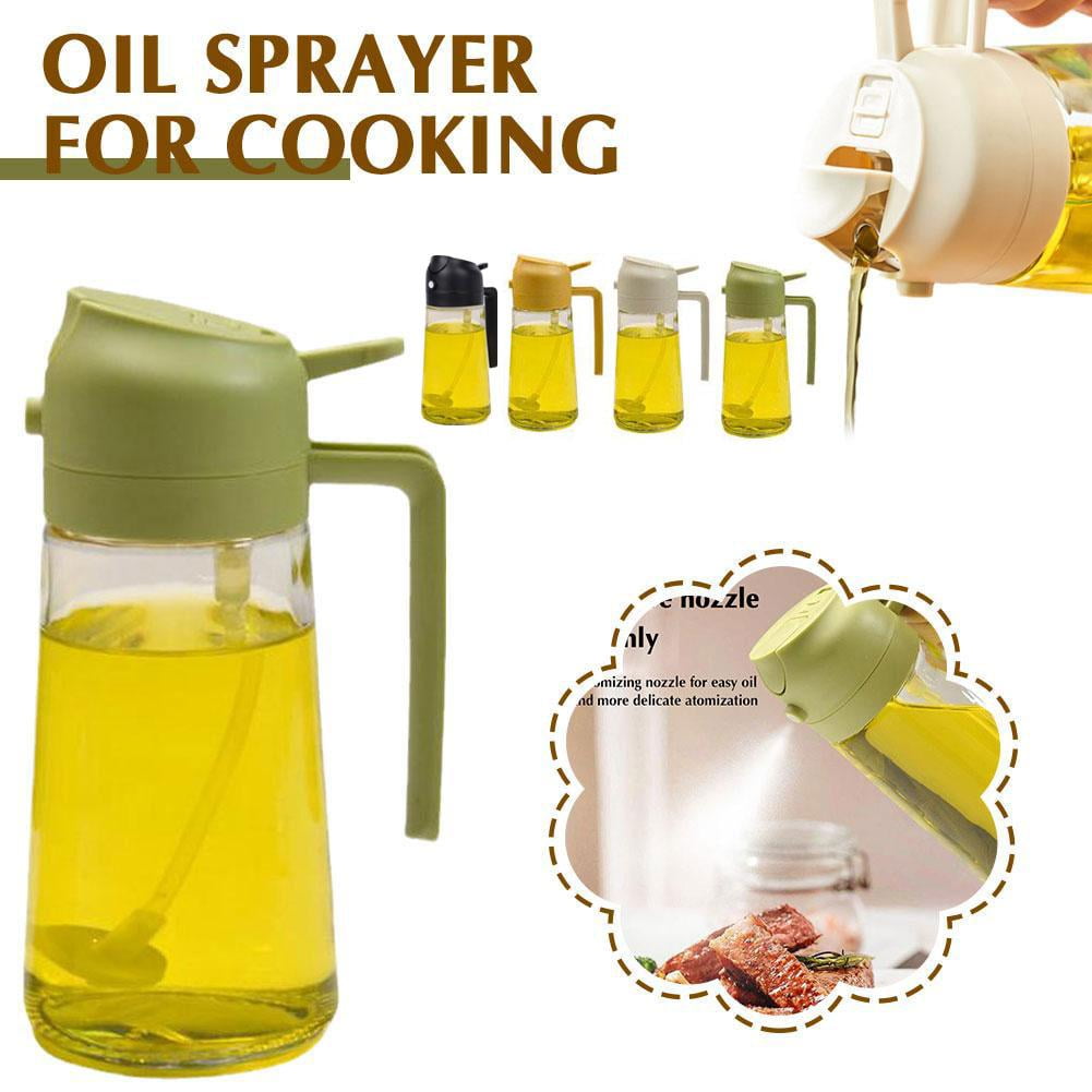 SHAPERME Oil Sprayer for Cooking, Refilable Olive Oil Pump Spray Bottle ...