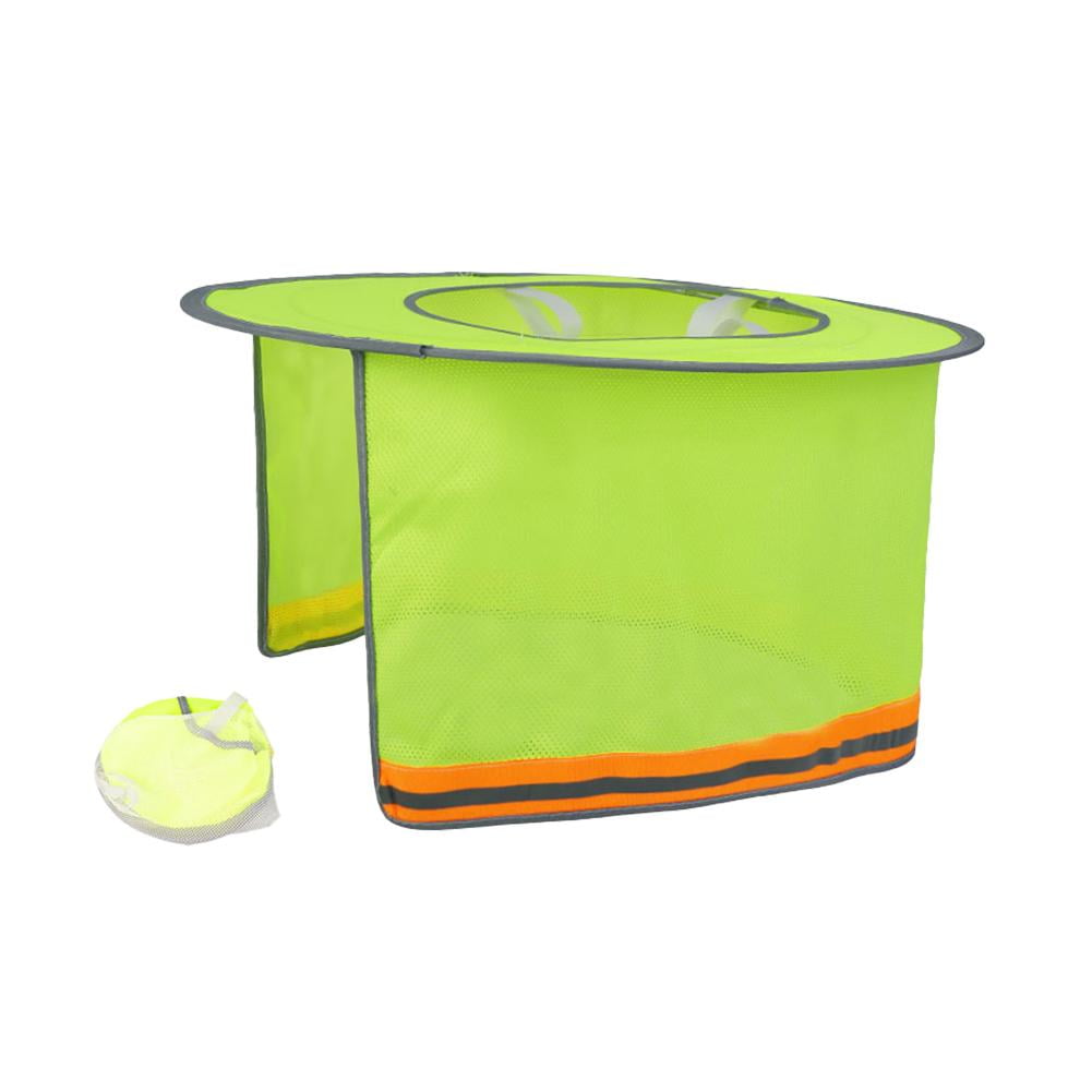 SHAPERME Safety helmet sun hat curtain construction site outdoor safety ...