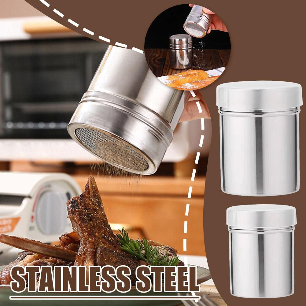 SHAPERME Stainless Steel Chocolate Shaker Cocoa Flour Coffee Sifter ...