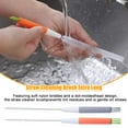 SHAPERME Straw Cleaner Brush Extra Long Pipe Cleaner Straw Cleaner ...