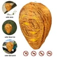 SHAPERME Wasp Nest Decoy,Wasp Nest Decoy Hanging Wasp,Waterproof Fake ...