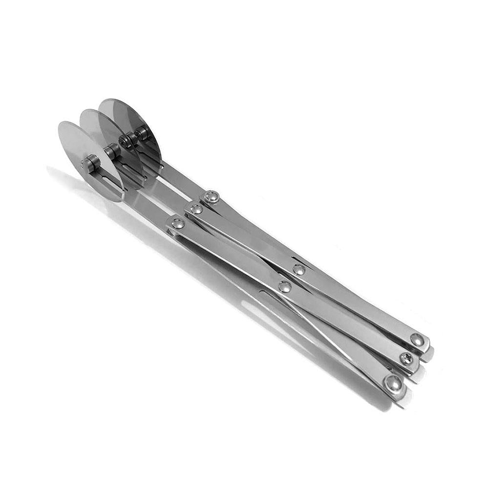 SHAPERME Wheel Pastry Cutter Stainless Steel Pizza Slicer MultiRound ...