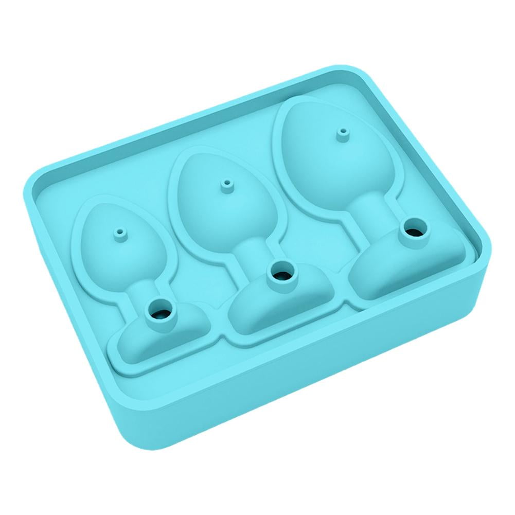 SHAPERME pulunto Prank Ice Cube Mold Silicone Ice Cube Trays With Lid ...