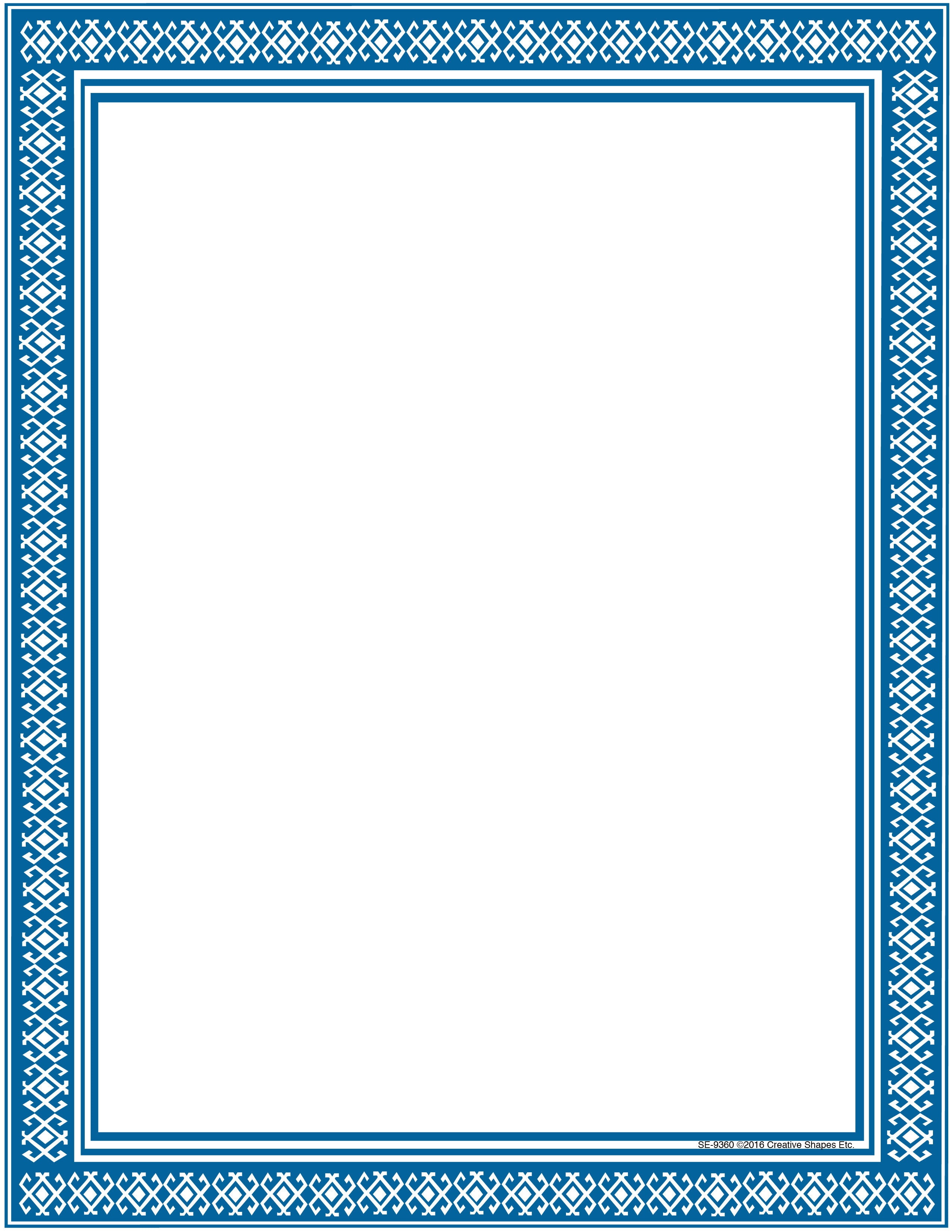 SHAPES ETC. Designer Paper - Blue Storm (50 Sheet Package) - Walmart.com