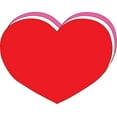 SHAPES ETC. Heart Tri-Color Super Cut-Outs- 8” x 10” - Walmart.com