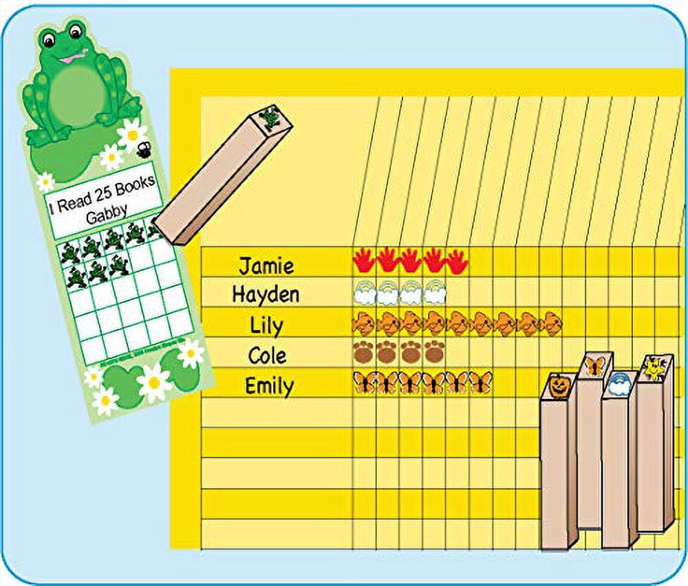 SHAPES ETC. Horizontal Charts Set of 10- Perfect for Encouraging ...
