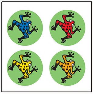 SHAPES ETC. Incentive Stickers - Tree Frog (Pack of 1728) - Walmart.com