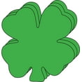 SHAPES ETC. Large Single Color Cut-Out - Four Leaf Clover - Walmart.com
