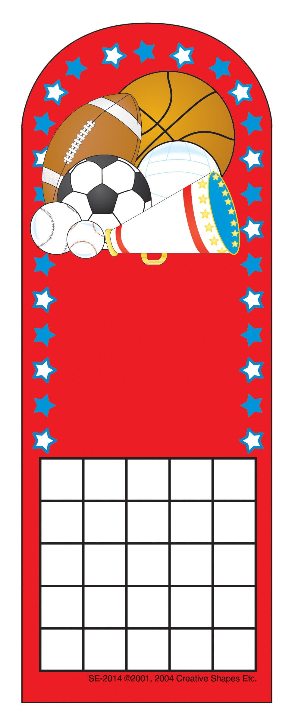 SHAPES ETC. Personal Incentive Chart - Sports - Walmart.com