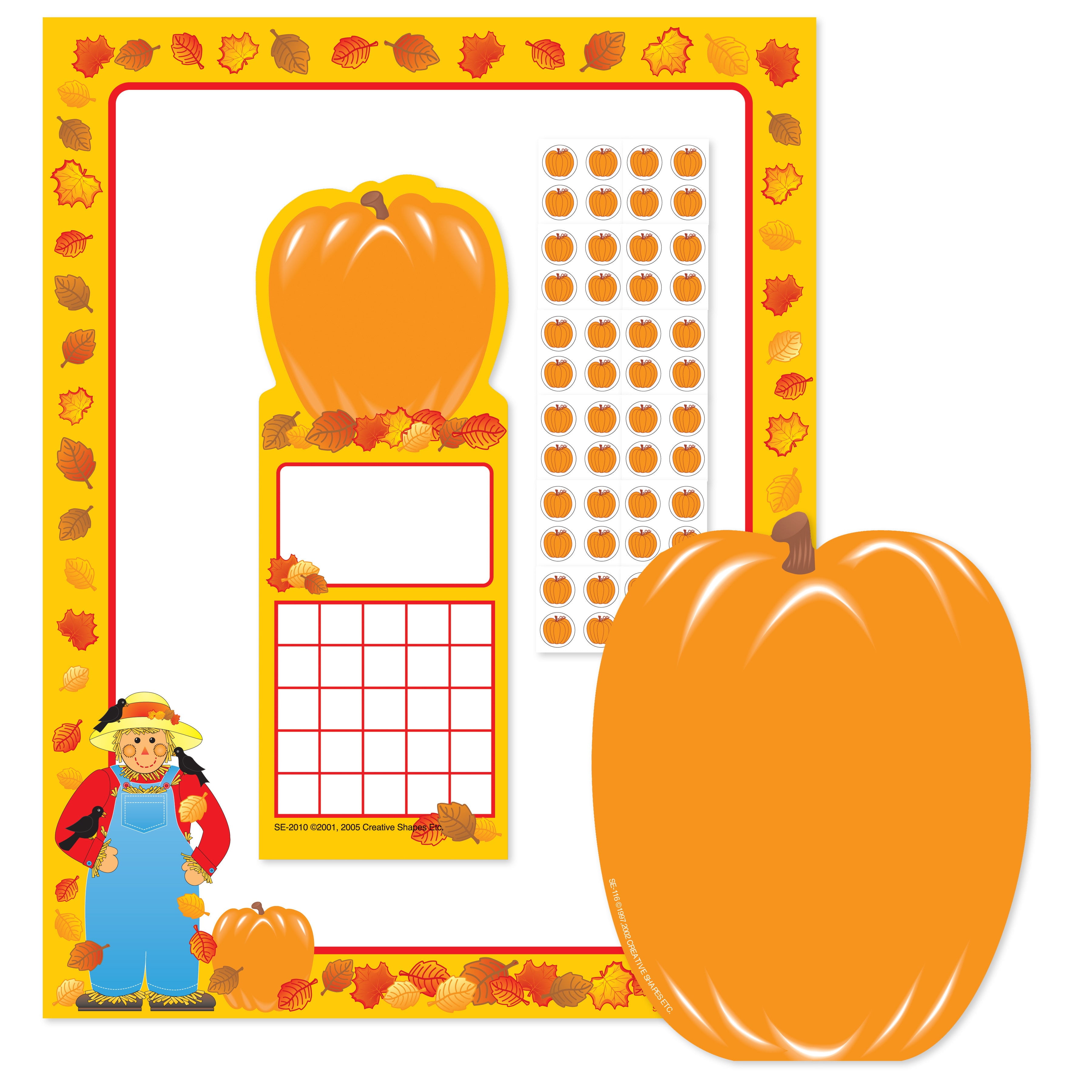 SHAPES ETC. Stationery Set - Fall - Walmart.com