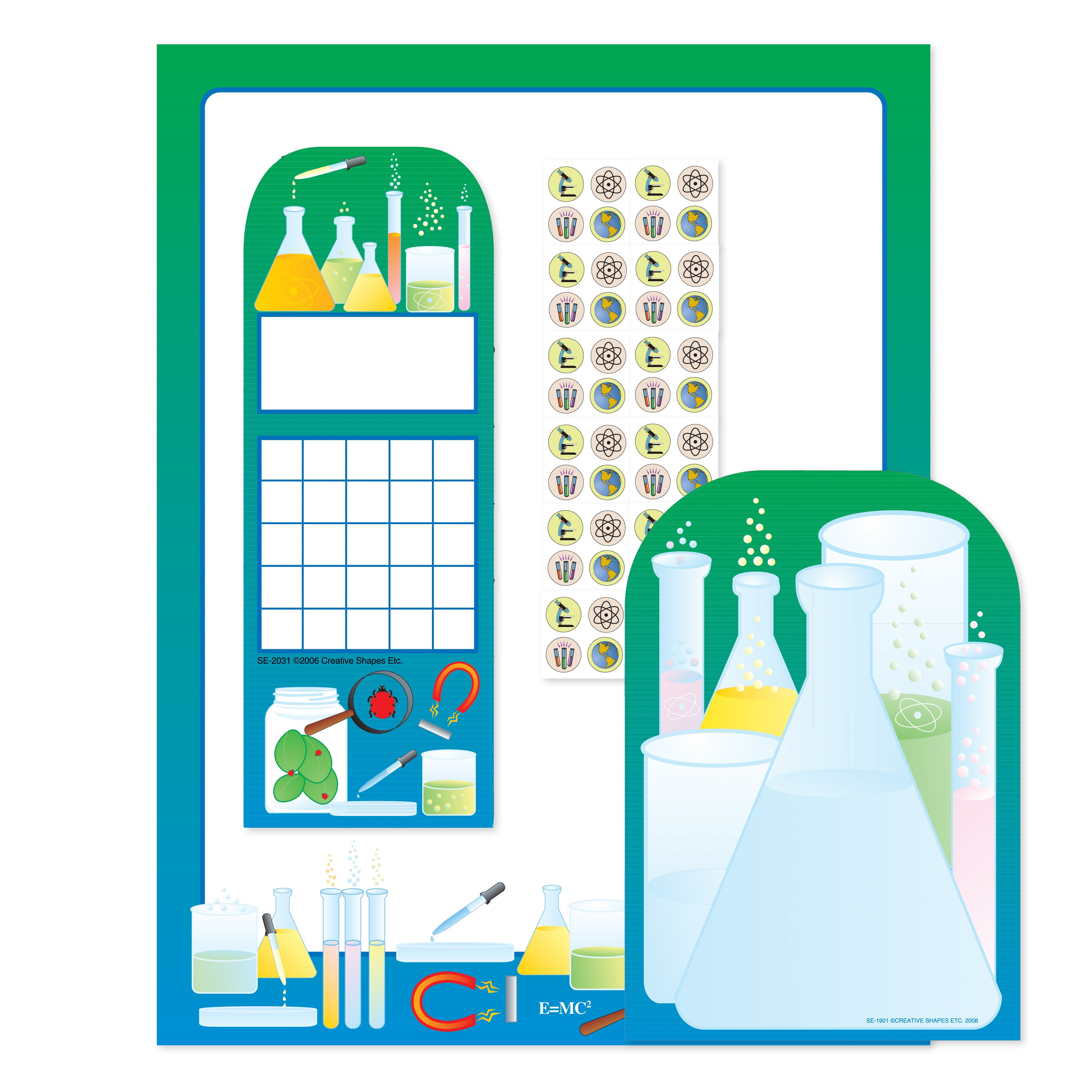 SHAPES ETC. Stationery Set - Science Lab - Walmart.com