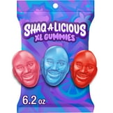 Shaq-A-Licious Xl Gummies Original Flavor Chewy Candy, Bag 6.2 oz-Pack ...