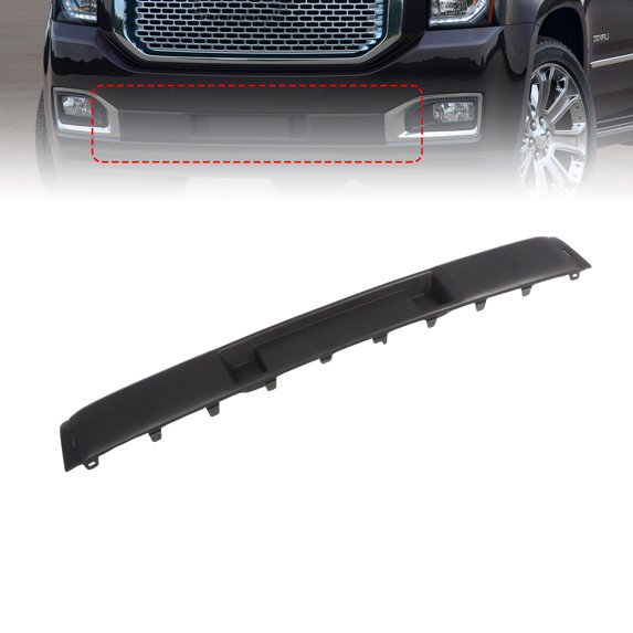 CCPAO Front Bumper Cover Molding Fits For 2015 2016 2017-2020 GMC Yukon ...