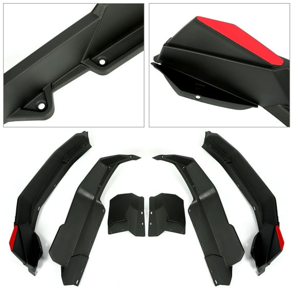 CCPAO Rear+Front Fender Flares Compatible with 2013-2016 CAN AM ...