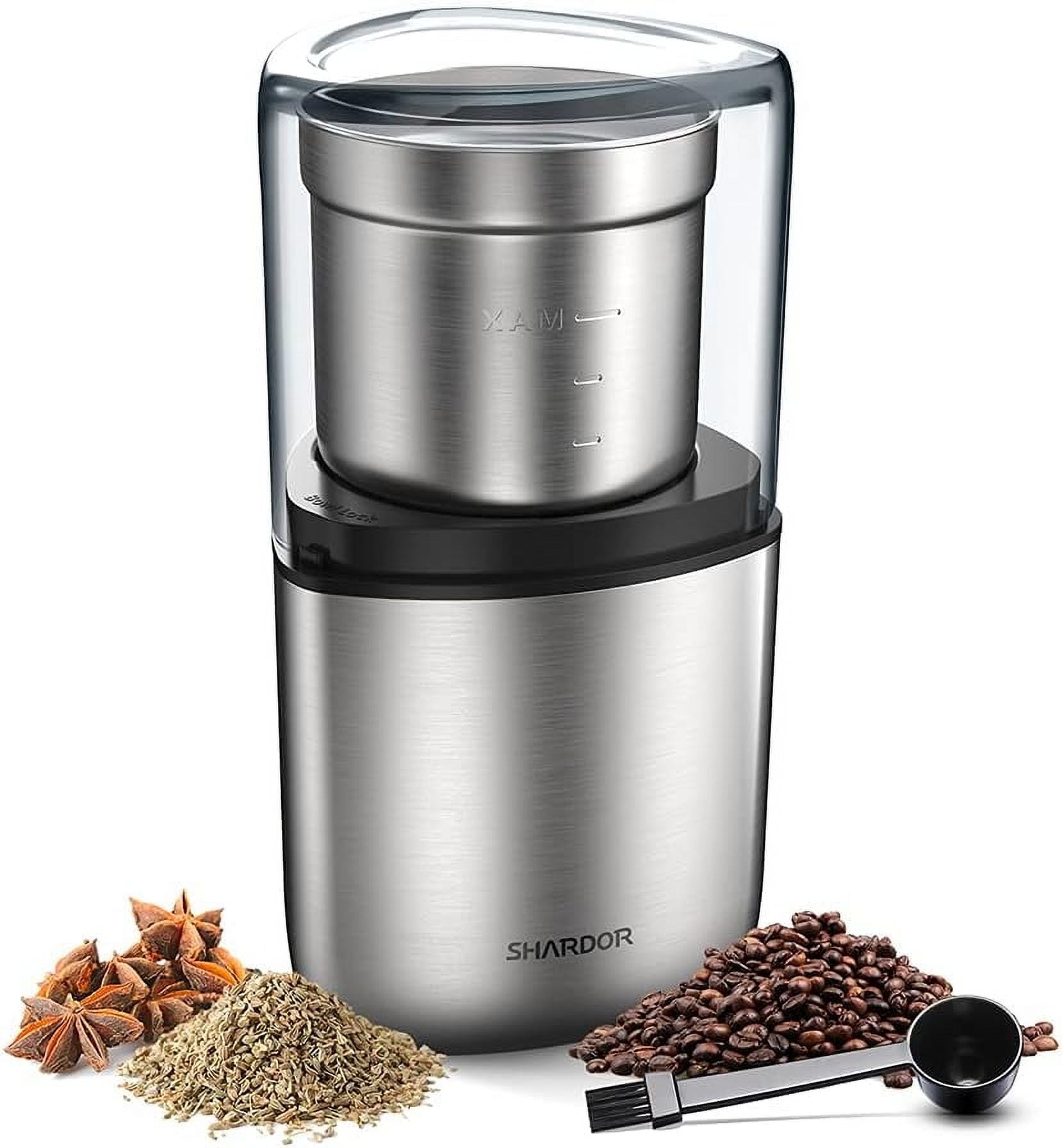 SHARDOR Coffee Grinder Electric Herb/Wet Grinder for Spices and Seeds ...