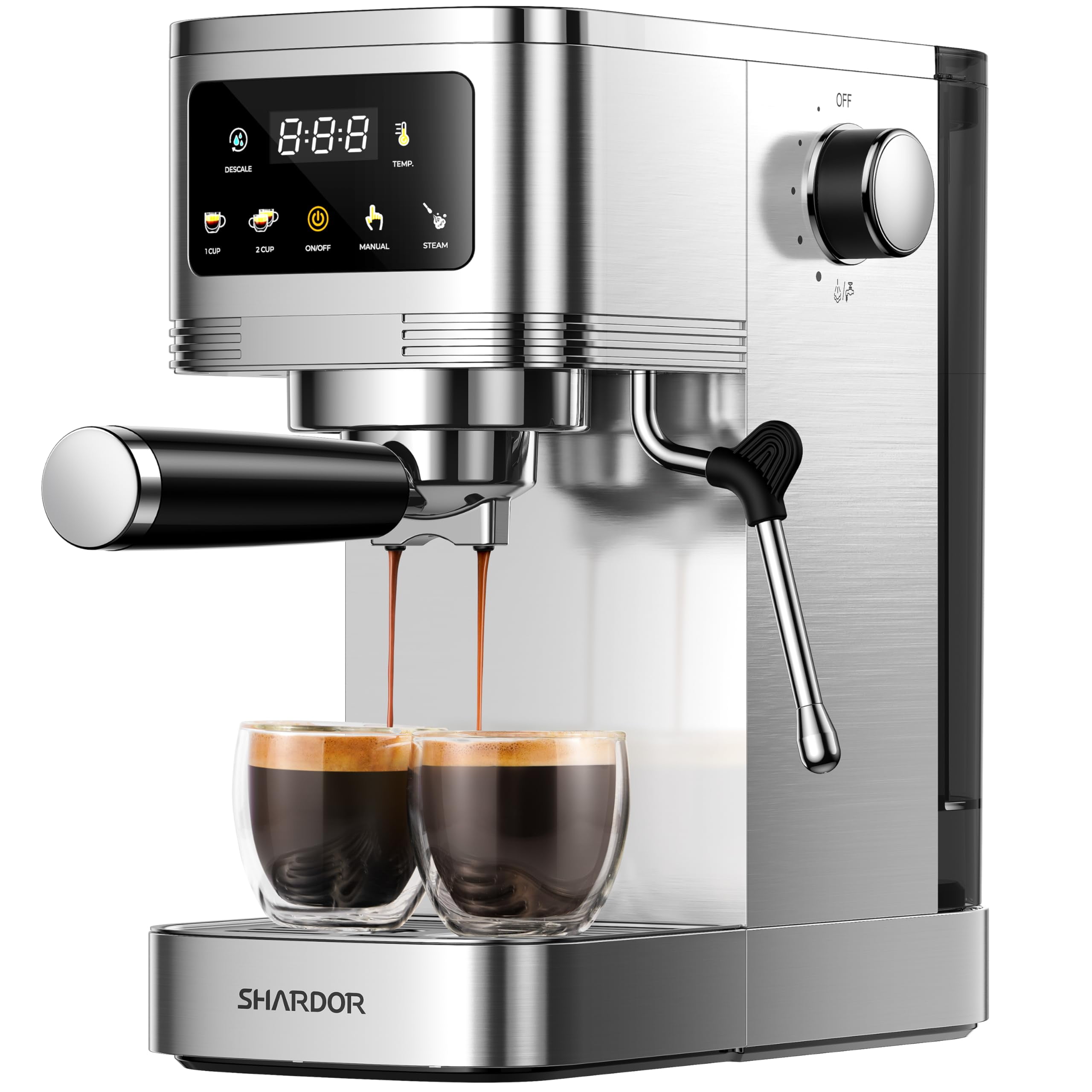SHARDOR Espresso Machine 20 Bar, Professional Espresso Machine with ...