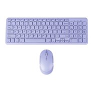 Logitech 2.4 GHz Wireless Keyboard & Mouse Combo, Compact, 8 Multimedia ...