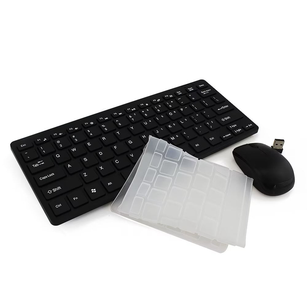 SHARE SUNSHINE 2.4G Wireless Keyboard Mouse Set with Protective Film ...