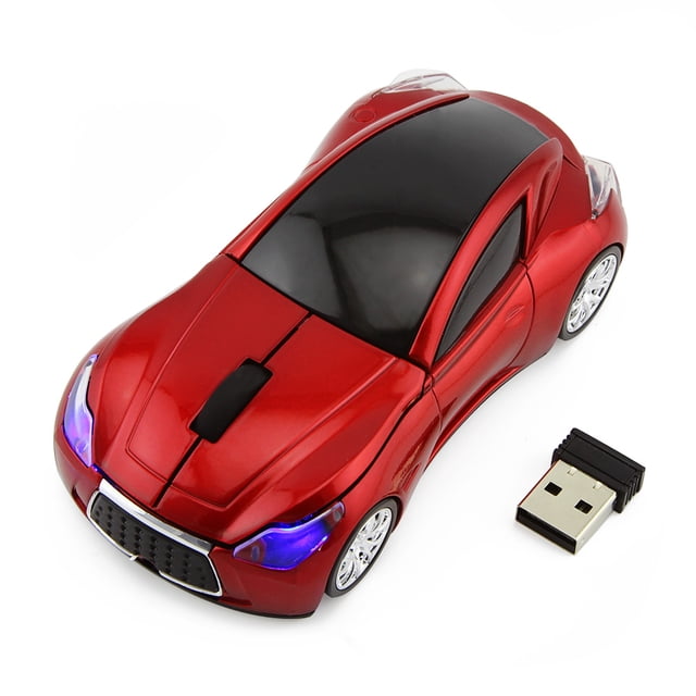 SHARE SUNSHINE 2.4G Wireless Mice Cool Car Shape Computer Mouse for ...