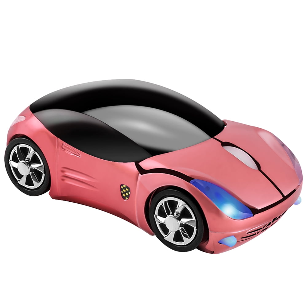 SHARE SUNSHINE 2.4GHz Wireless Mouse Cool 3D Sport Car Shape Ergonomic ...