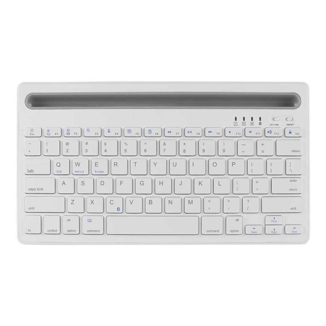 SHARE SUNSHINE Bluetooth Keyboard 78 Keys Rechargeable Dual Channel ...