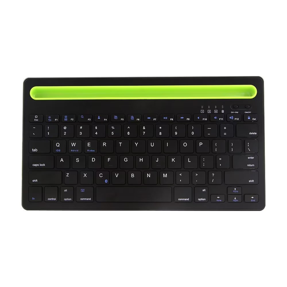 SHARE SUNSHINE Bluetooth Keyboard 78 Keys Rechargeable Dual Channel ...