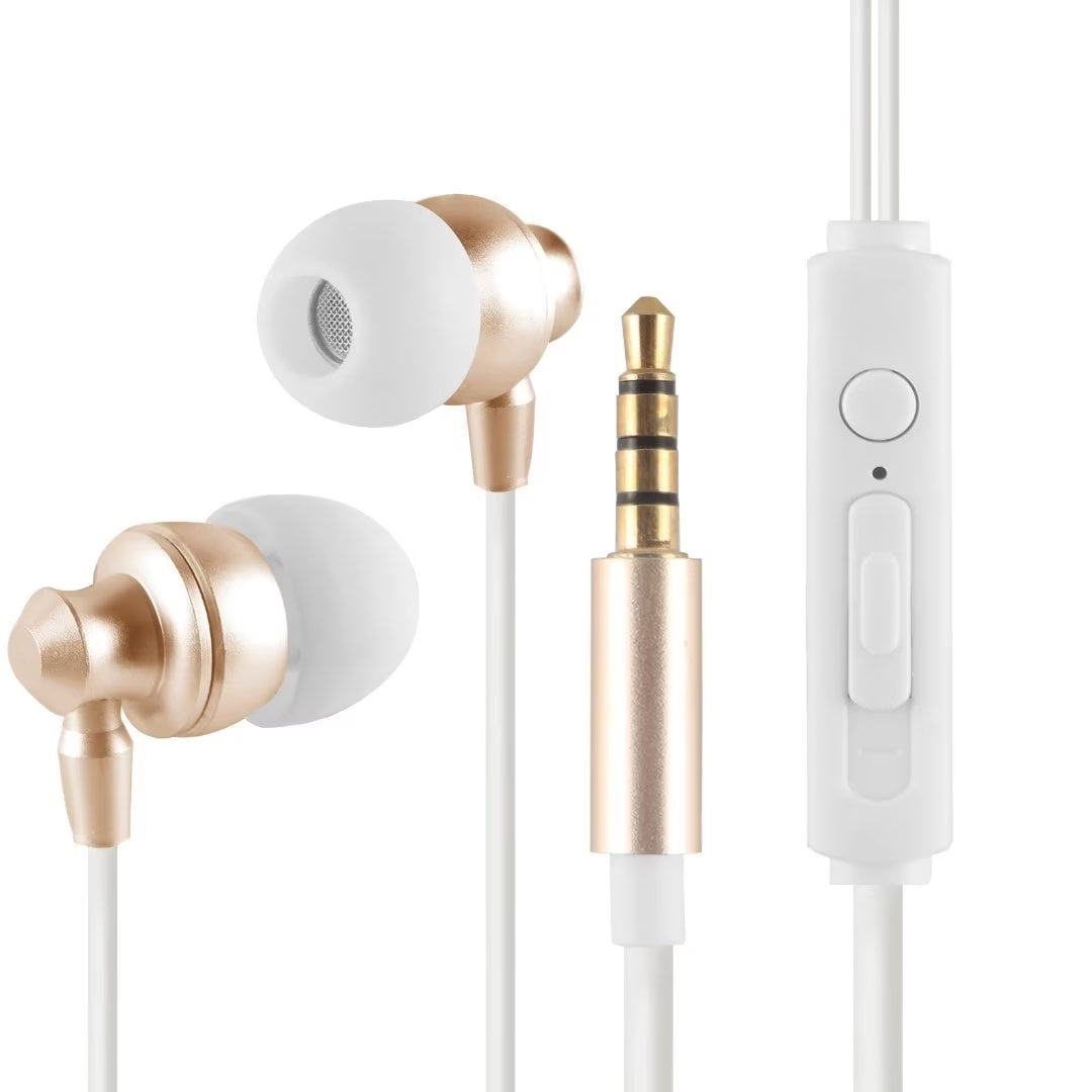 SHARE SUNSHINE In-Ear Wired Earbuds with Mic Stereo Compatible with 3 ...