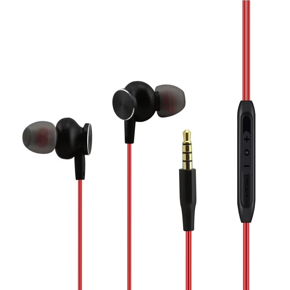 SHARE SUNSHINE In-Ear Wired Metal Earbuds with Mic Stereo Compatible 3 ...