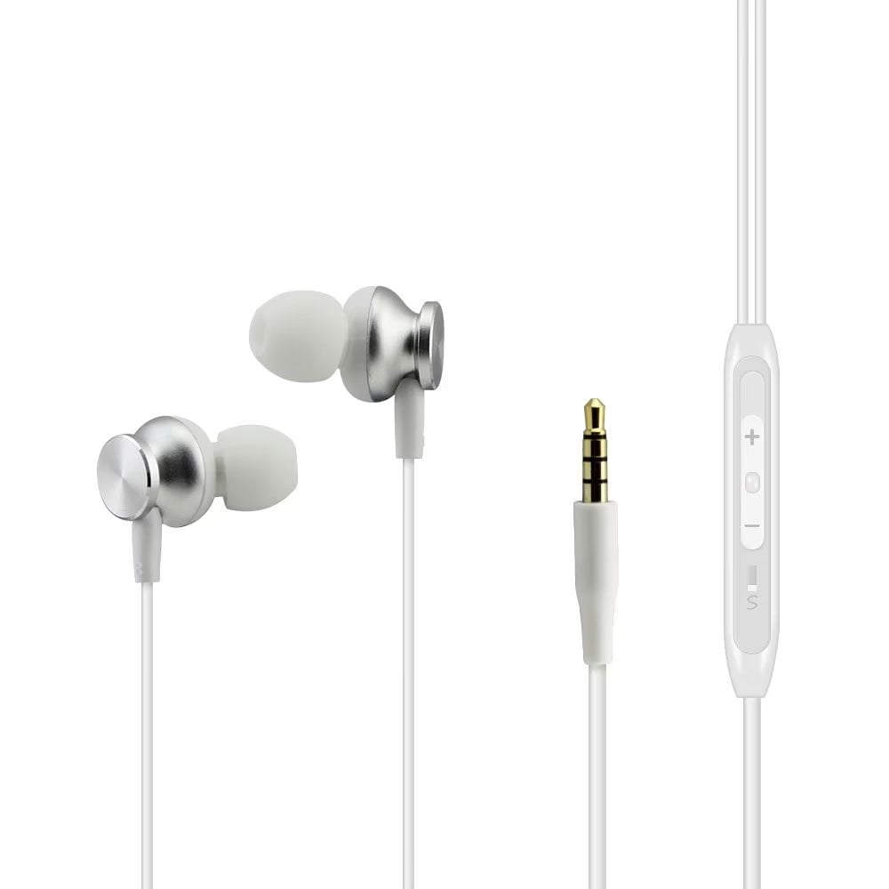 SHARE SUNSHINE In-Ear Wired Metal Earbuds with Mic Stereo Compatible 3 ...