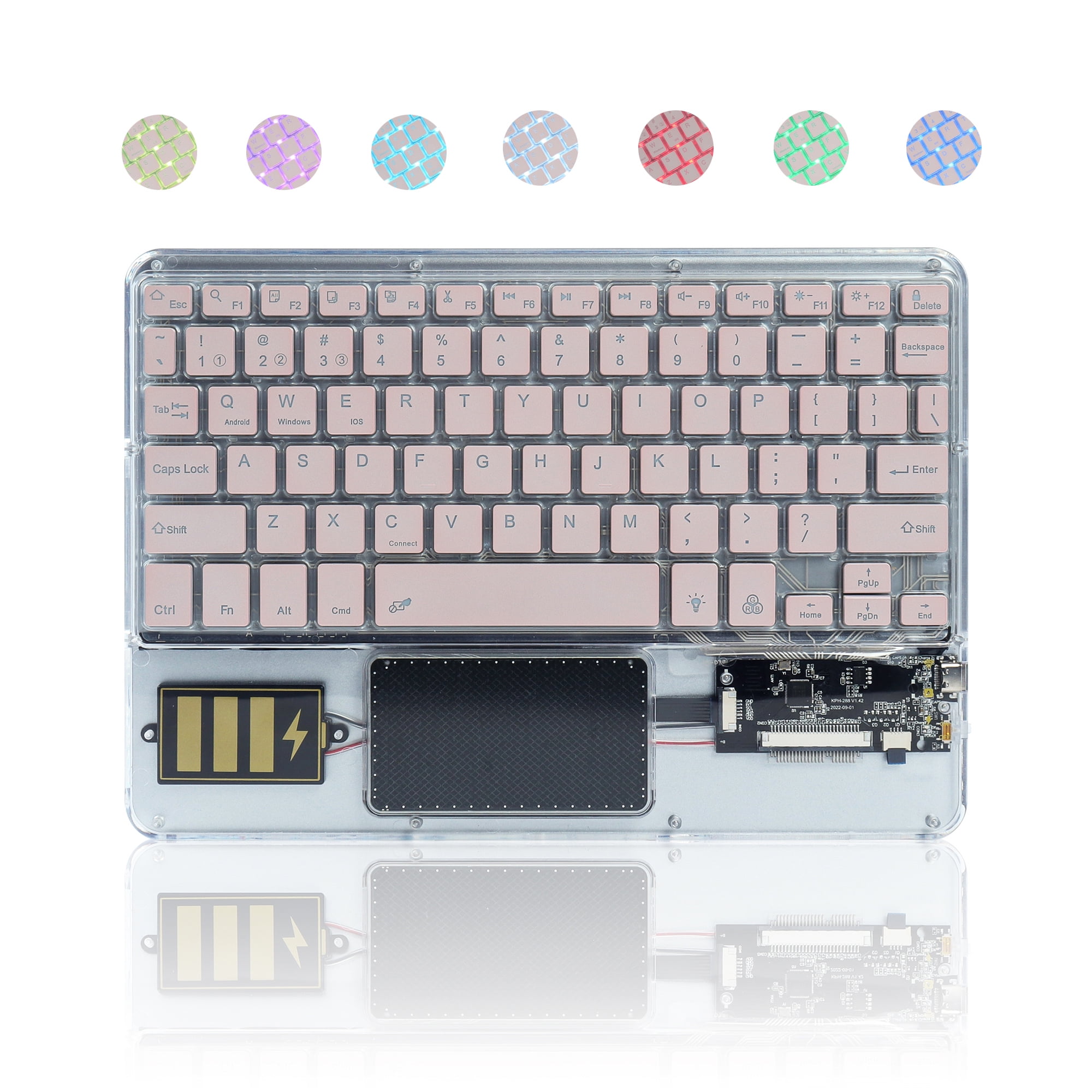 SHARE SUNSHINE Universal Slim Wireless Keyboard Bluetooth 5.2 Keyboard ...