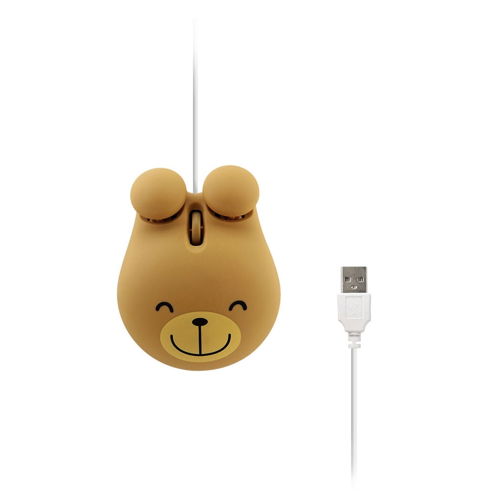 SHARE SUNSHINE Wired Mouse Cute Animal Shape Computer Mouse for Desktop ...