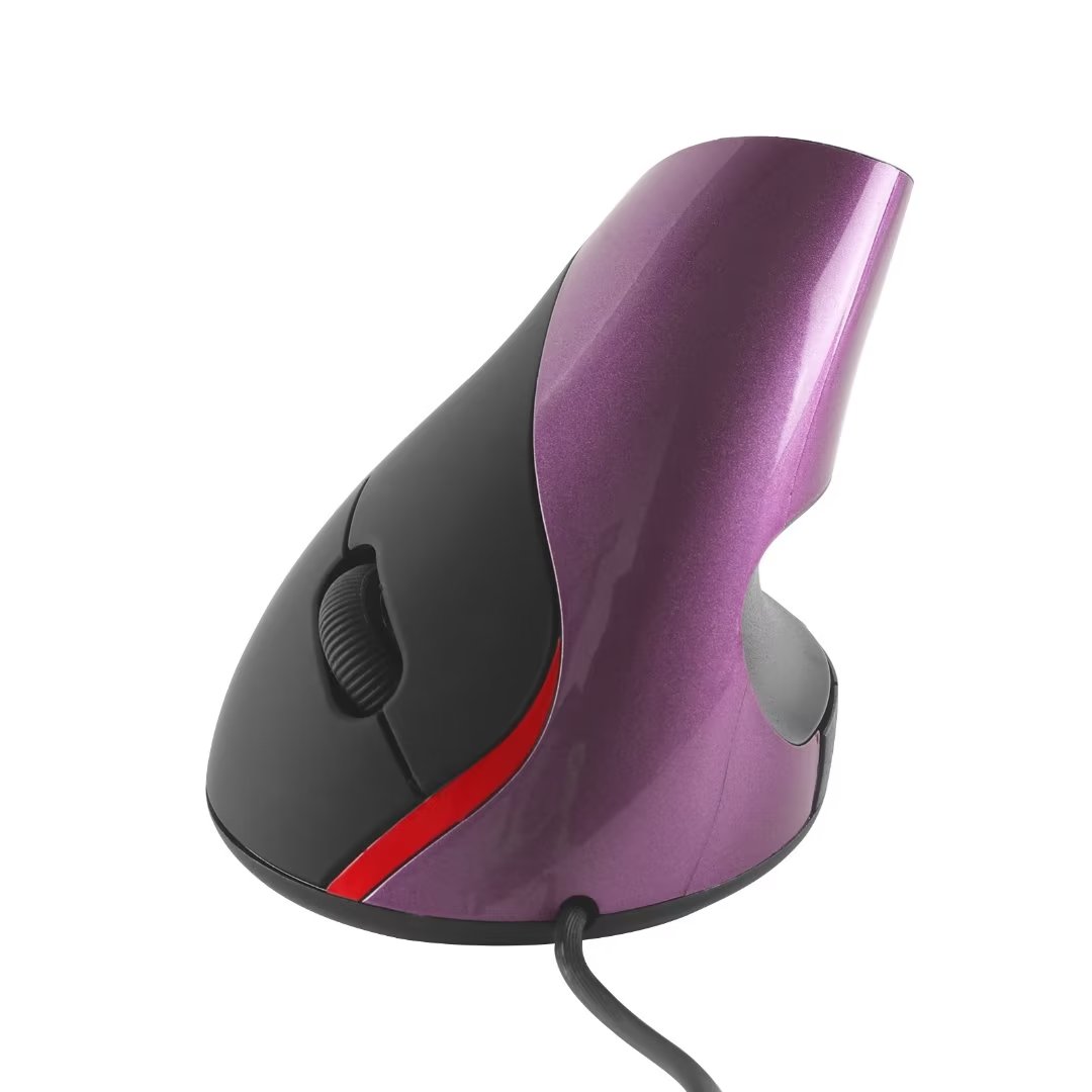 SHARE SUNSHINE Wired Vertical Mouse 1600DPI 5 Keys Ergonomic Design for ...