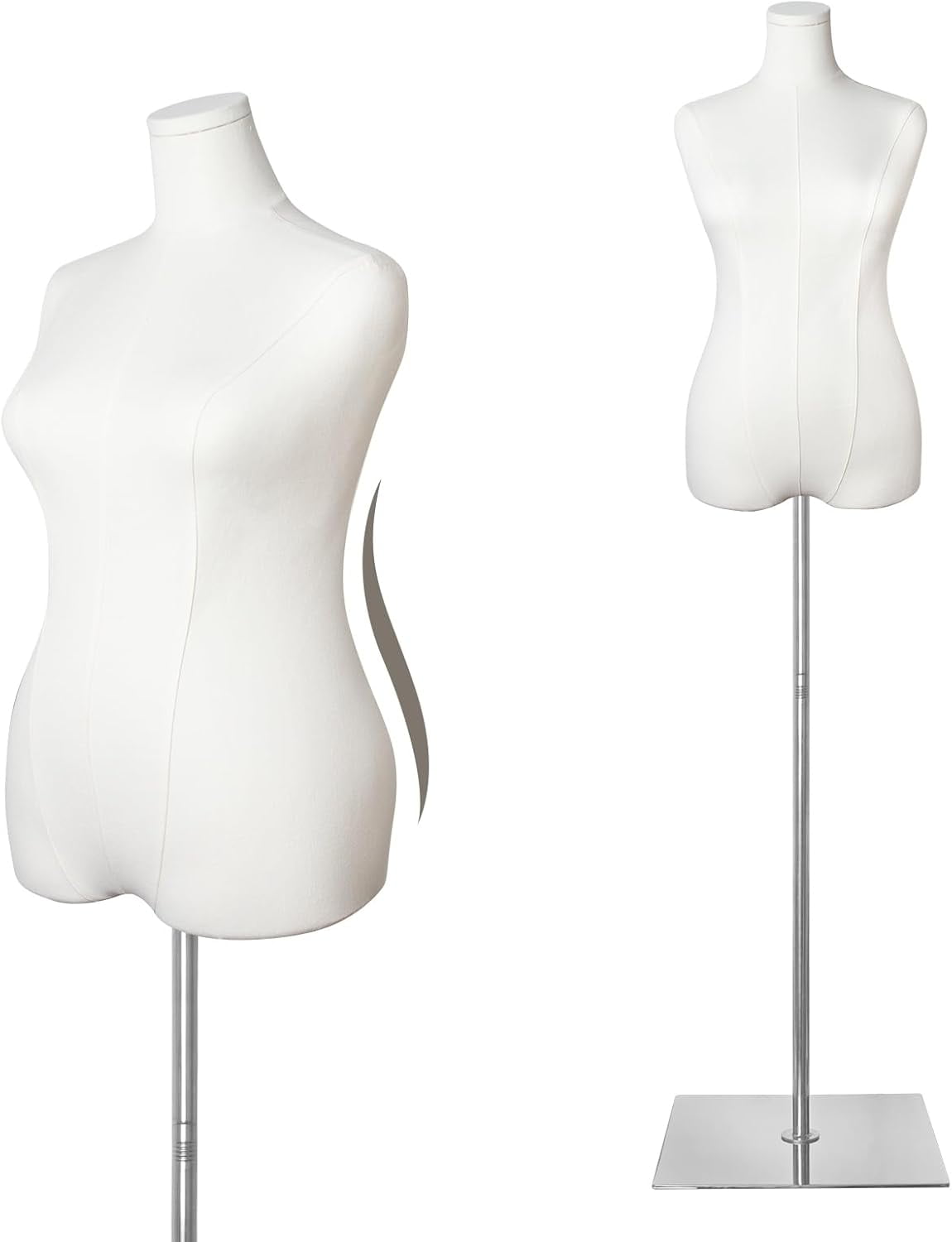 SHAREWIN Female Mannequin Torso Women Dress Forms for Sewing ...