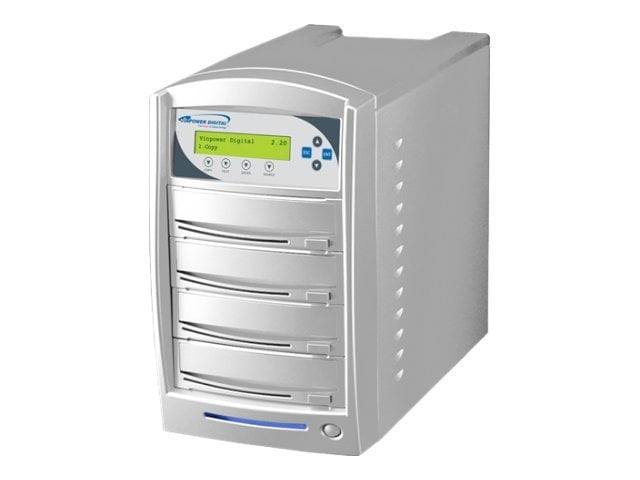 SHARKCOPIER DVD CD TOWER STAND- ALONE 1:3 DISC DUPL COPIER HDD ...