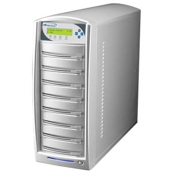 SHARKCOPIER DVD CD TOWER STAND- ALONE 1:7 DISC DUPL COPIER HDD ...