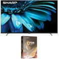 Sharp 50 Inch 4K Ultra HD Roku TV, 3 Year Protection Plan, HDR10, Dolby ...