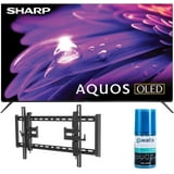 SHARP 4T-C65FS1UR 65 Inch AQUOS OLED 4K Ultra HD with Dolby Audio Roku ...