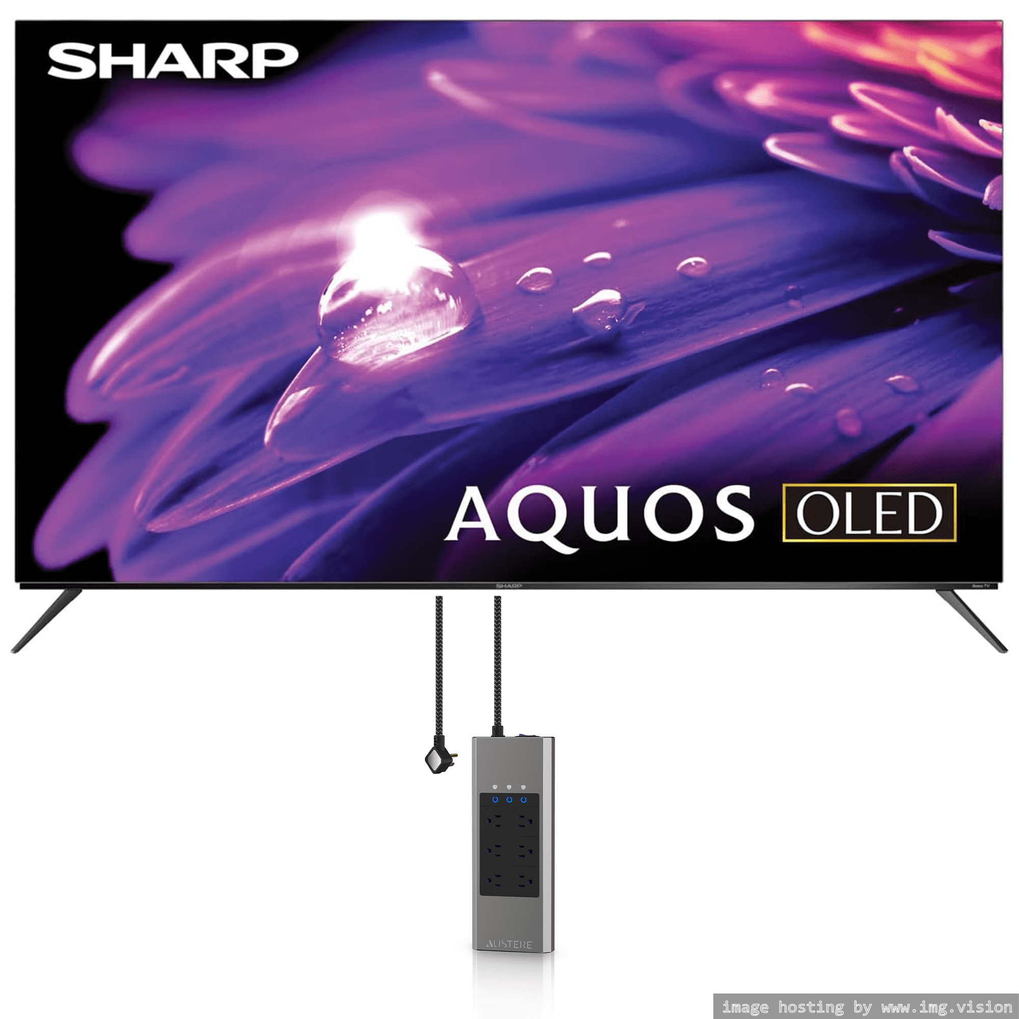 SHARP 4T-C65FS1UR 65 Inch Class OLED 4K Ultra HD with Roku TV and an ...