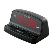 Sharp Digital Alarm Clock with AccuSet Automatic Time, Daylight Savings ...