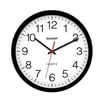 Sharp Atomic Analog Wall Clock – 10.5” Suspended Glass Face - Sets ...