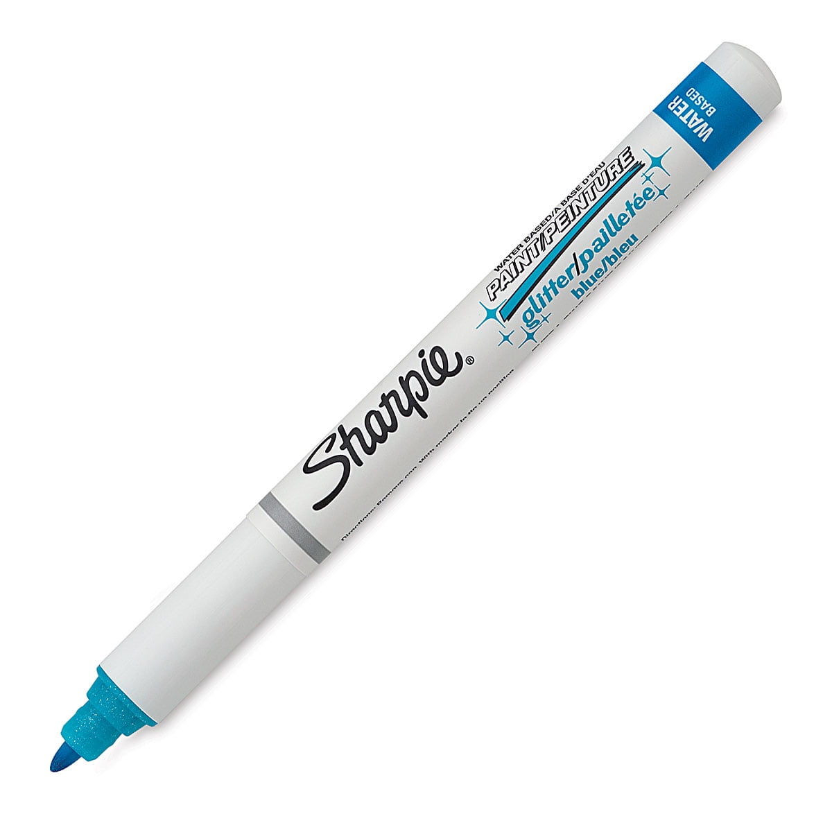 SHARPIE WB PNT GLITTER BLUE XF - Walmart.com